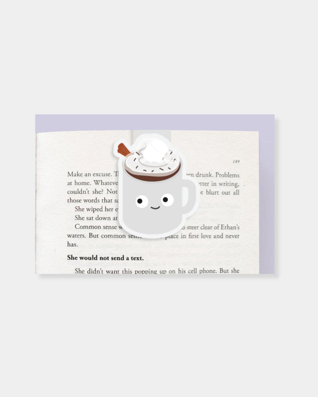 HOT CHOCOLATE BOOKMARK | Stonewaters
