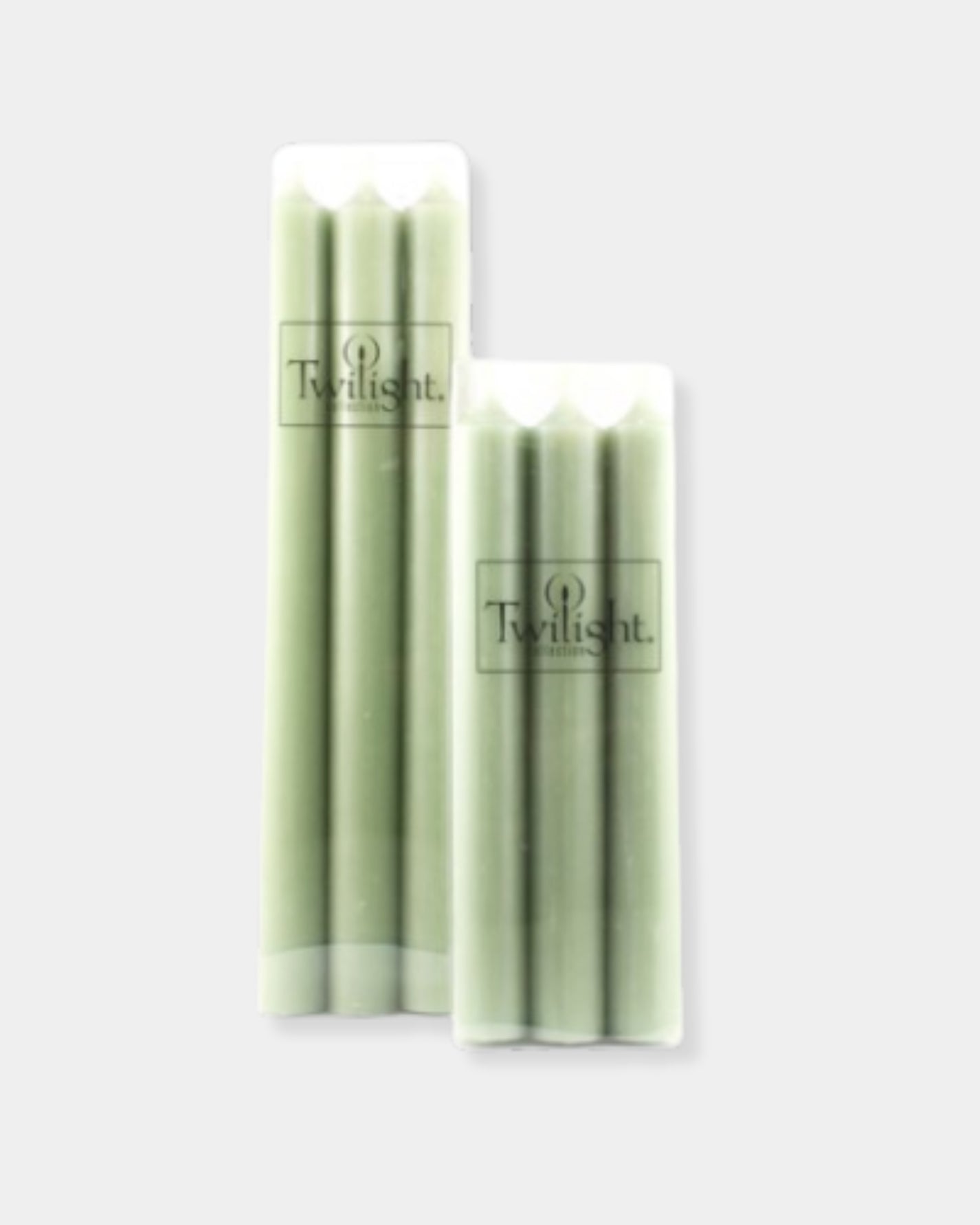 TWILIGHT CANDLE 10'' S/6 - HONEYDEW – Stonewaters