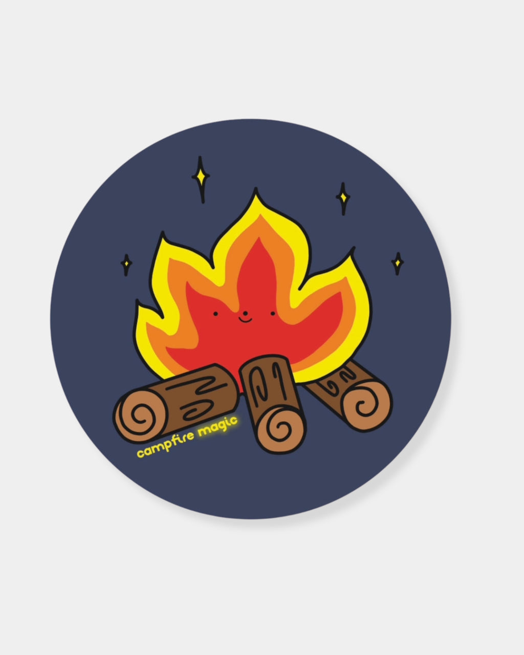 MAGIC CAMPFIRE - STICKER – Stonewaters
