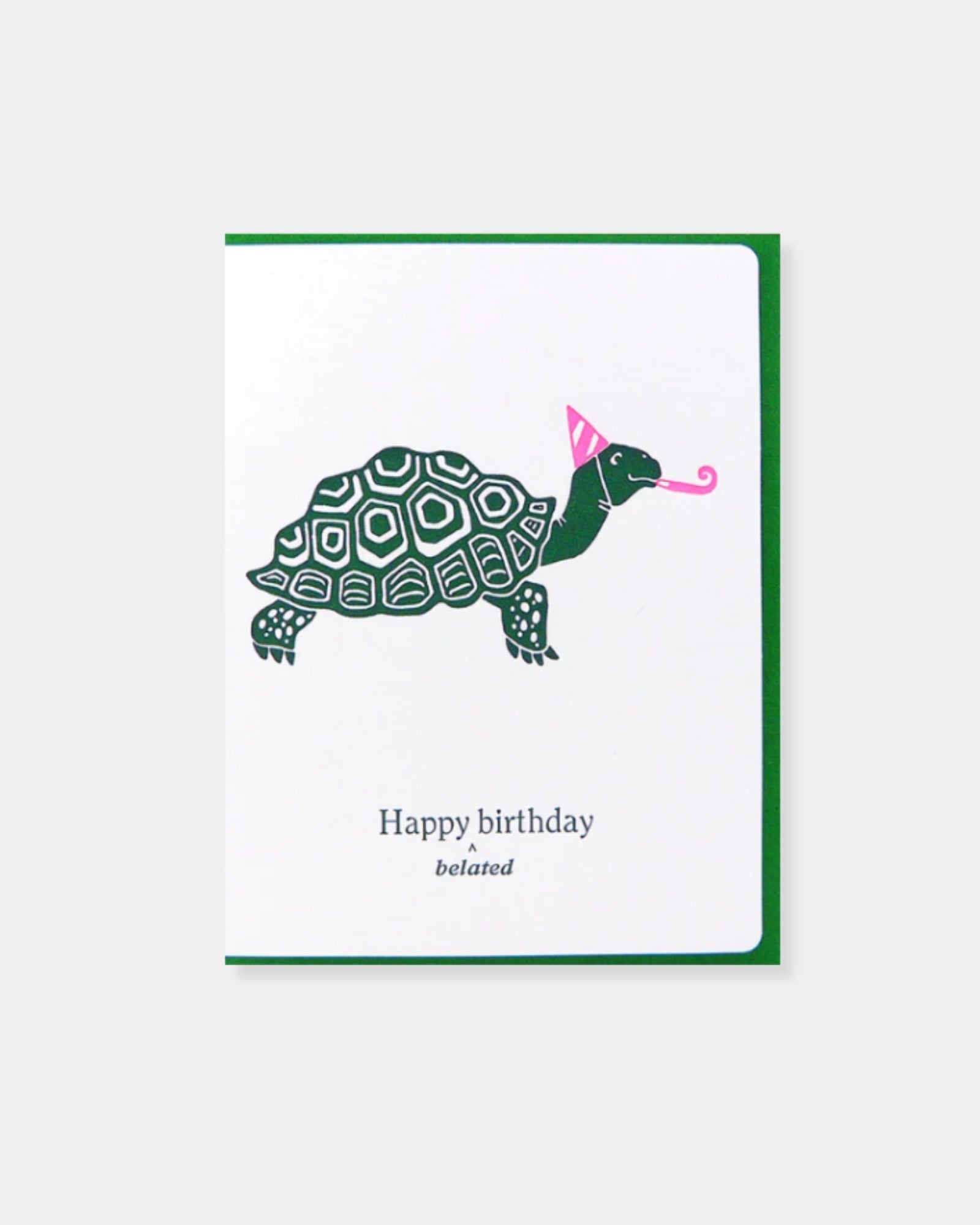 BELATED BIRTHDAY TURTLE - CARD – Stonewaters