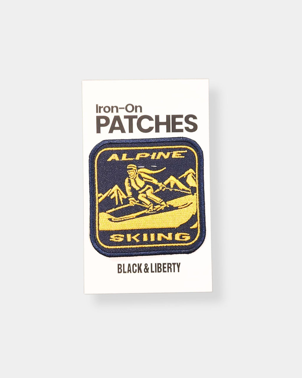ALPINE SKIING - IRON ON PATCH | Stonewaters